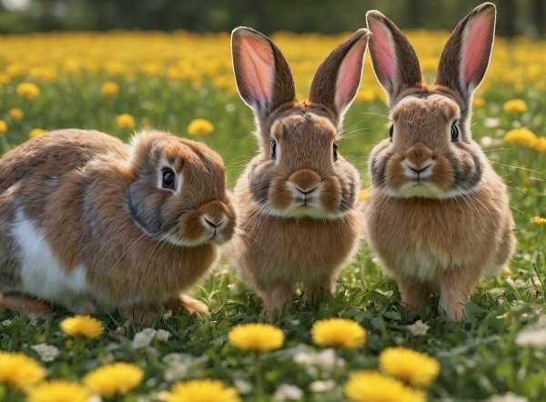Dandelion Flowers for Pet Rabbits: Safety, Nutrition, Preparation ...