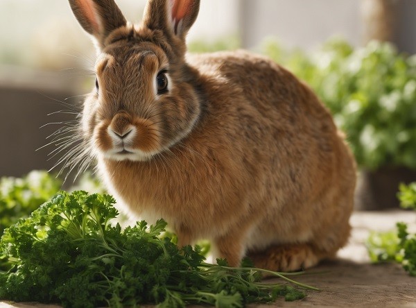 Pet Rabbits' Diet: Fresh Parsley Quantity, Safety & Nutritional Guide
