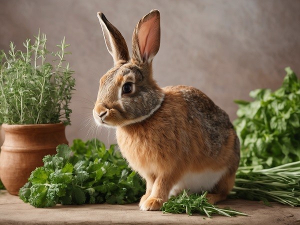 What Herbs Can Rabbits Eat? Food Safety, Nutritional Facts ...