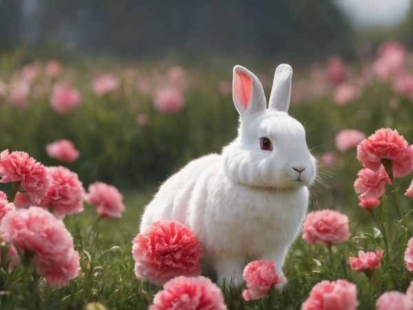 Can Rabbits Eat Carnation Flowers? Nutritional Benefits, Diet & Serving ...