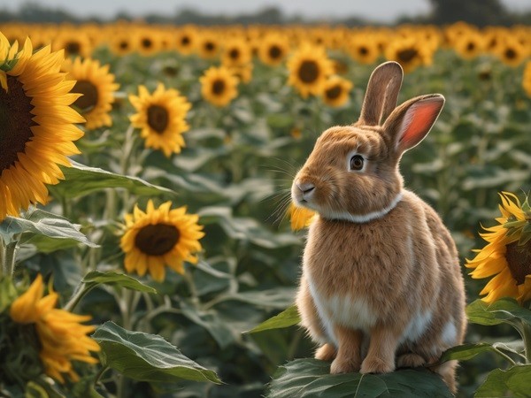 Can Rabbits Eat Sunflower Leaves? Diet, Safety & Tips on How to Prepare ...